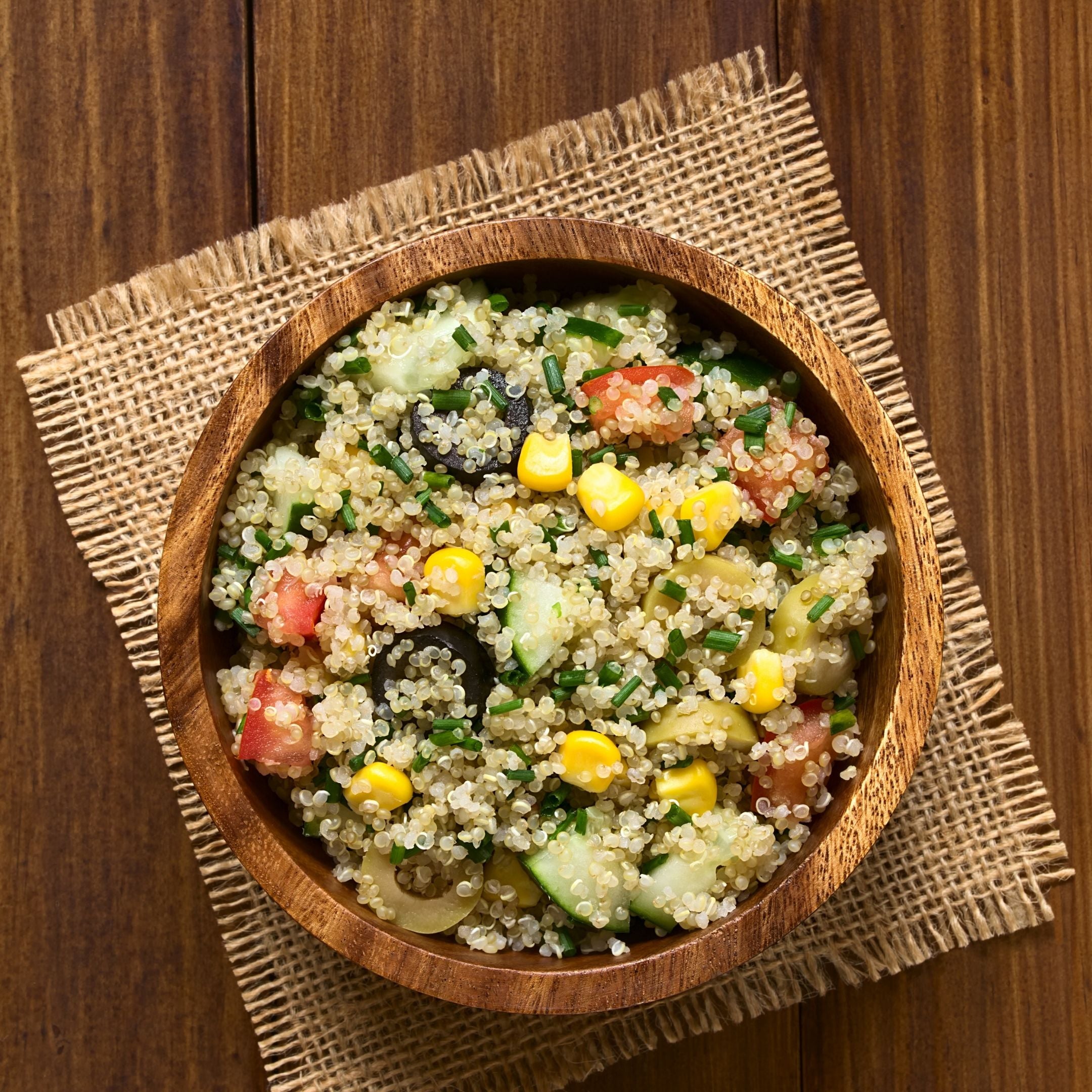 Loaded Veggie & Quinoa Salad Recipe | Sun & Swell – Sun & Swell Foods