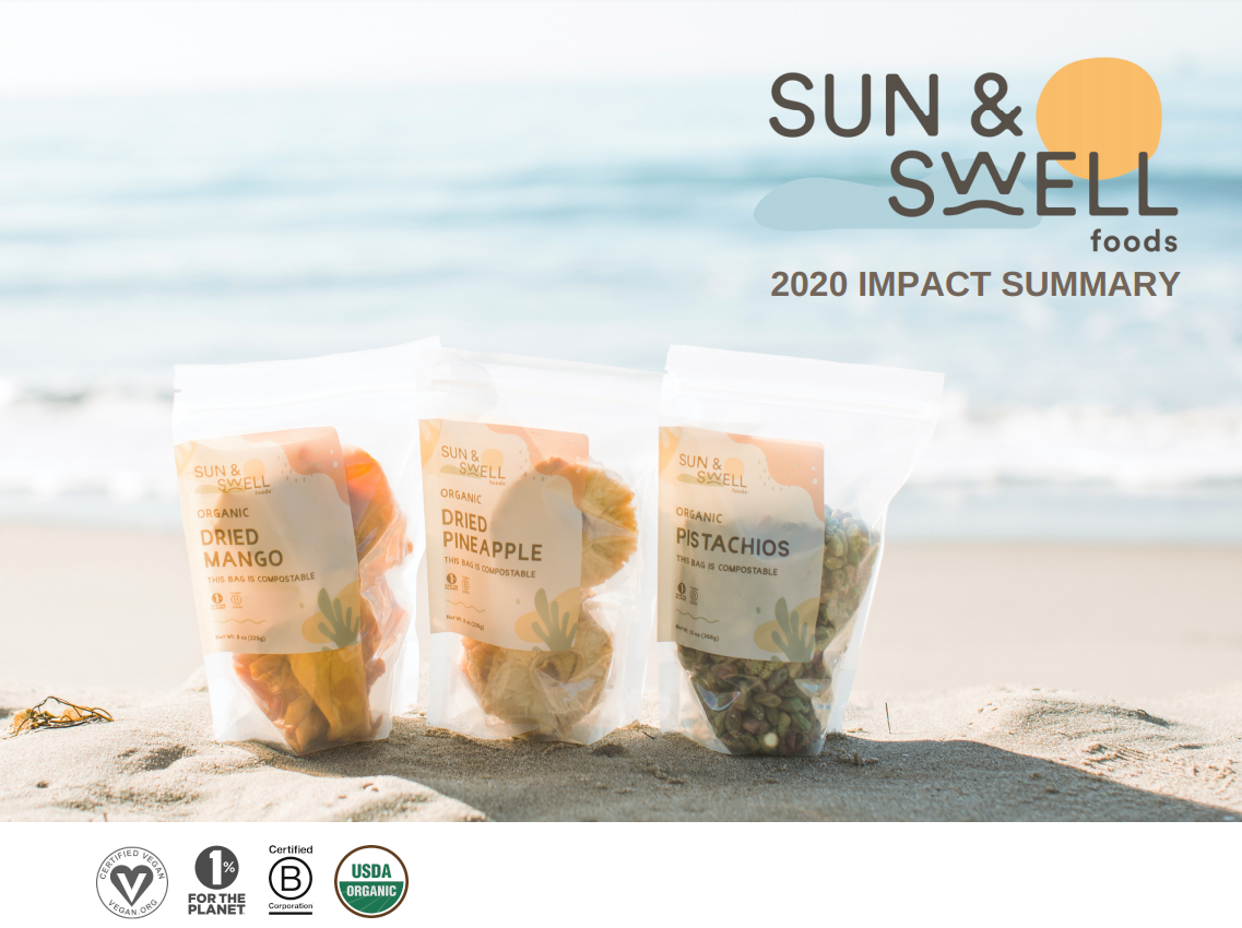 Sun & Swell 2020 Impact Report – Sun & Swell Foods